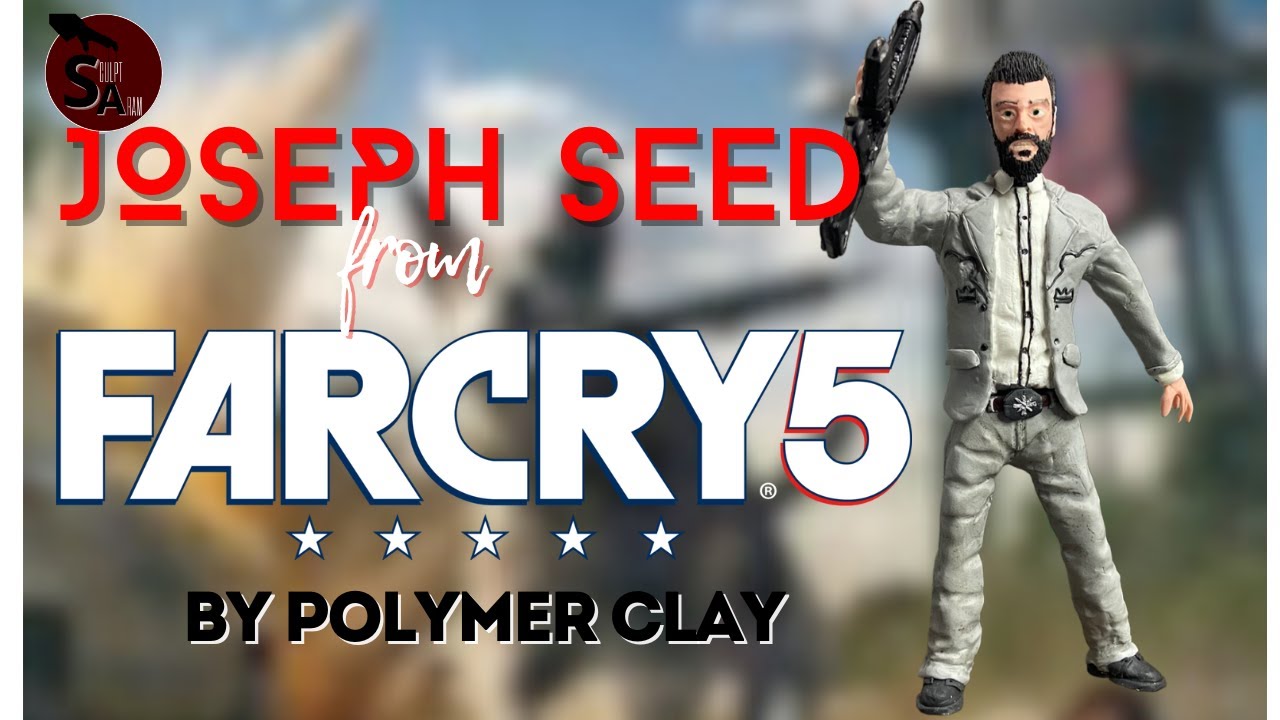 Joseph Seed from the Far cry 5. Polymer clay sculpture - YouTube