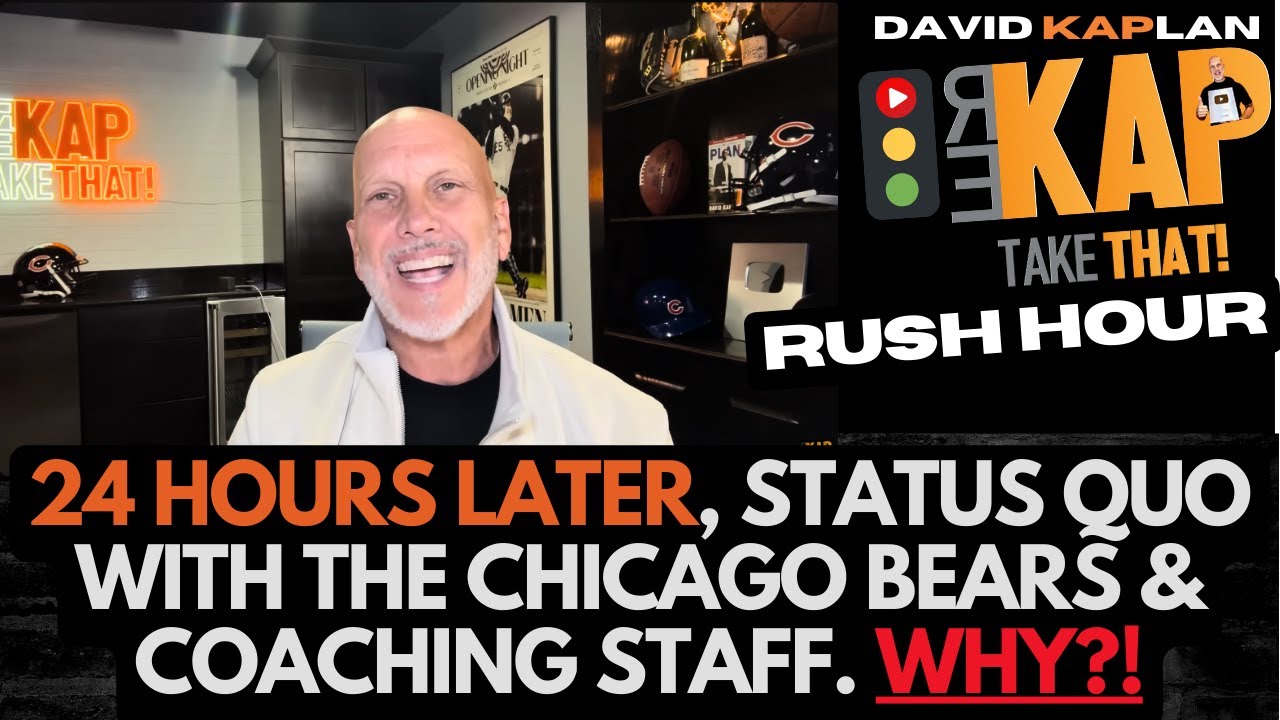 REKAP Rush Hour 🚗: 24 hours later, status quo with Chicago Bears & coaching staff. Why?! - YouTube