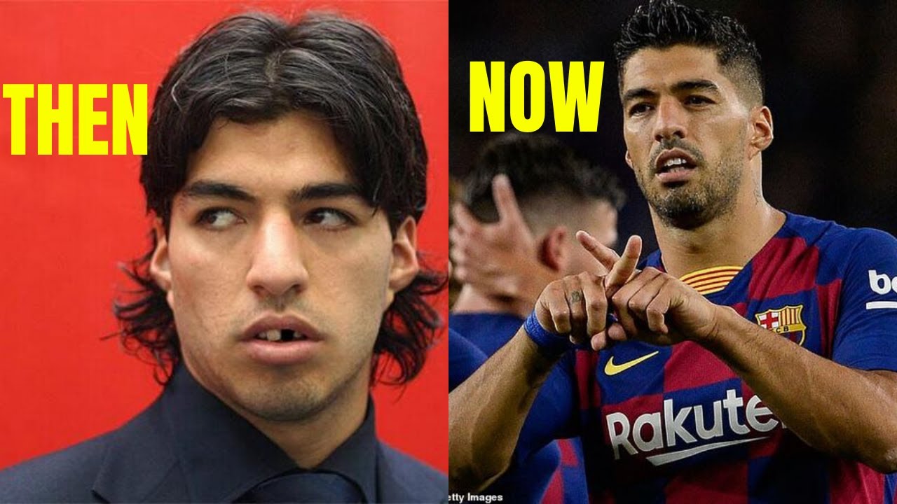 Football Players - Before and After ∣ Ronaldo, Neymar, Messi, Suarez ...