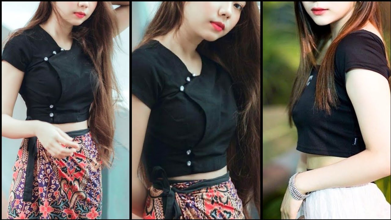 Colorful plain and printed bodycon style stunning Burmese dresses ideas ...