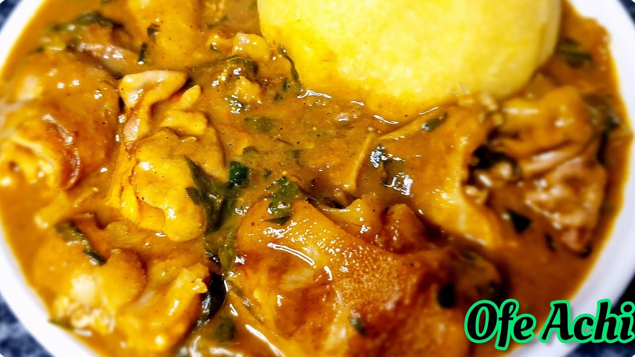 Achi soup-This soup is a must try |The best achi soup recipe #achisoup ...