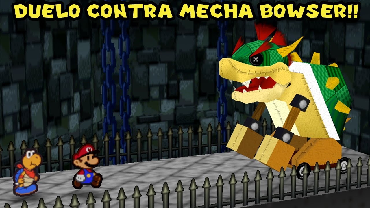 Duelo contra MECHA BOWSER !! - Paper Mario 64 con Pepe el Mago (#4 ...