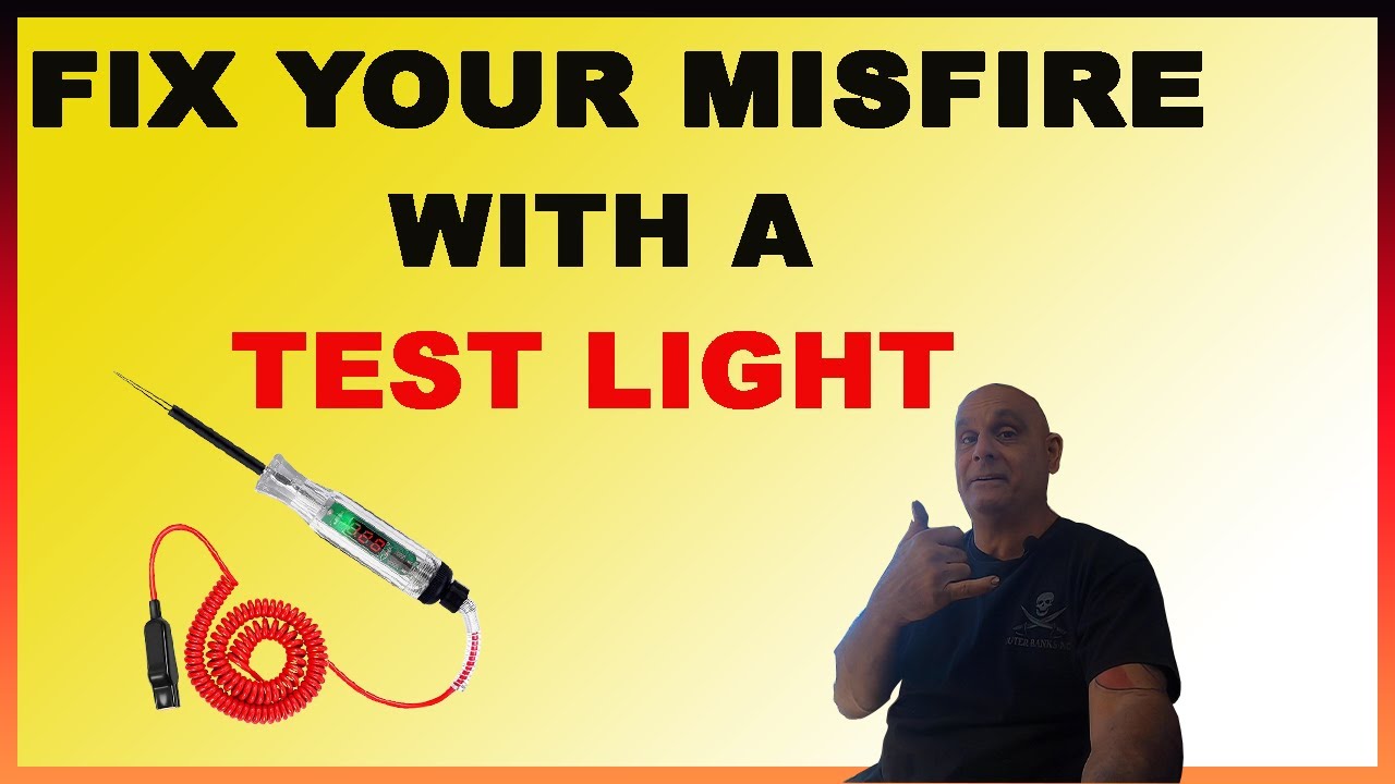 Find a MISFIRE fast with just a TEST LIGHT~~QUICK TIP - YouTube