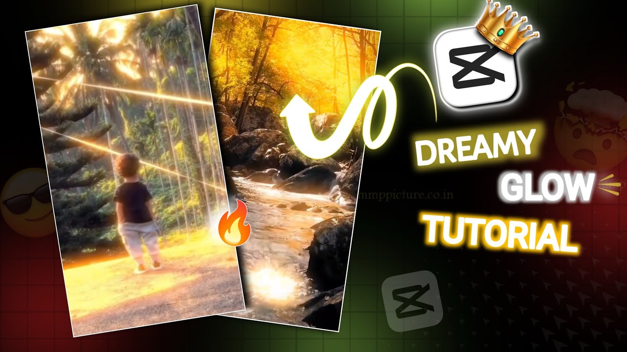 TREANDING GLOW EFFECT CAPCUT | Smooth & Dreamy Glow Effect In Capcut | Easy Editing Guide - YouTube