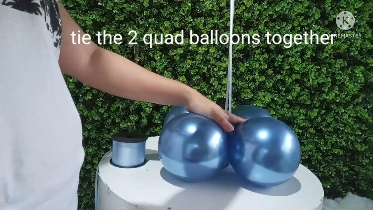 How to make Balloon Bouquet/ Easy BALLOON BOUQUET Tutorial for Father's Day / DIY Balloon ...