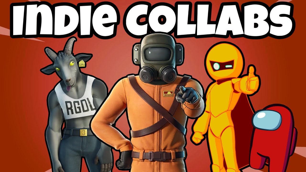 Indie Collabs In Fortnite - YouTube