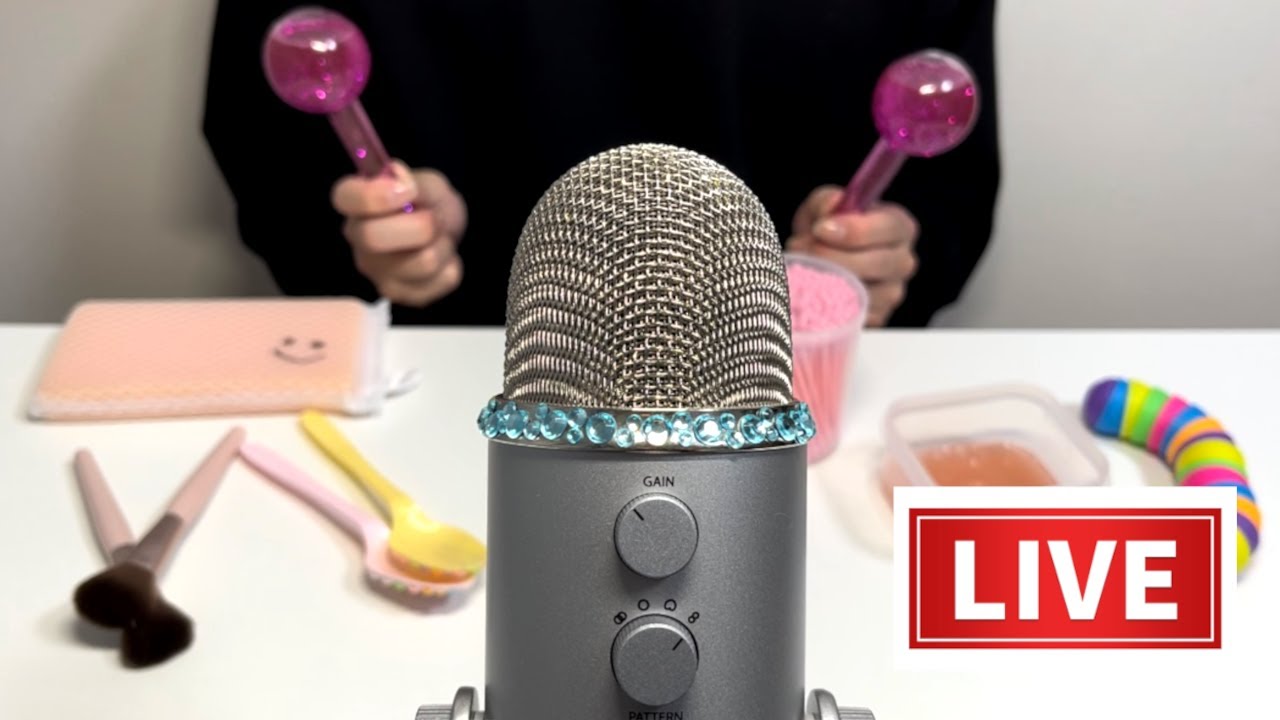 【ASMR】夜のASMR LIVE - YouTube