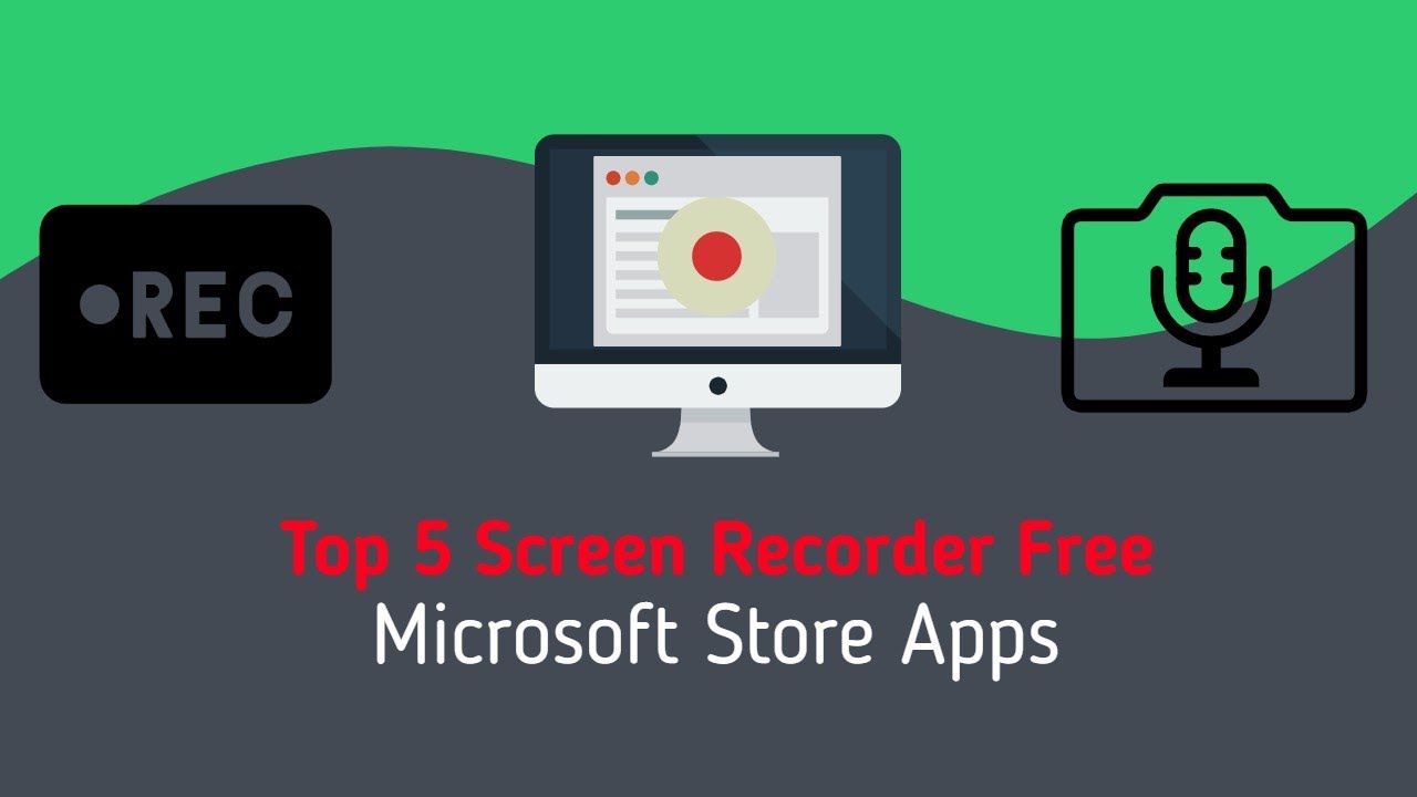 Microsoft Store Apps Top 5 Screen Recorder free - YouTube