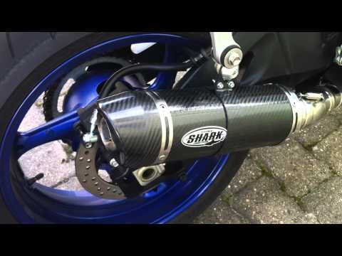 Gsx-r 750 K8 Shark Street Gp Sound