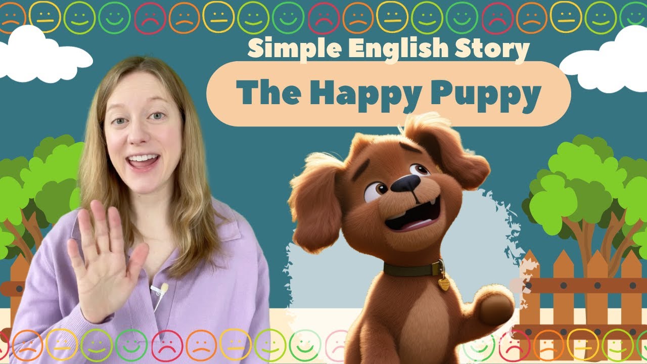 The Happy Puppy - Kids Short Story - YouTube