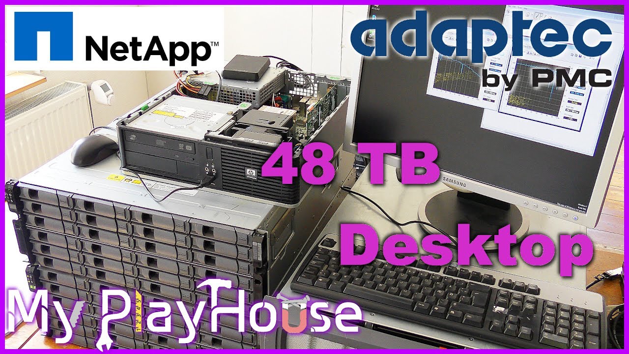 Desktop PC with 48TB on drive D: - 546 - YouTube