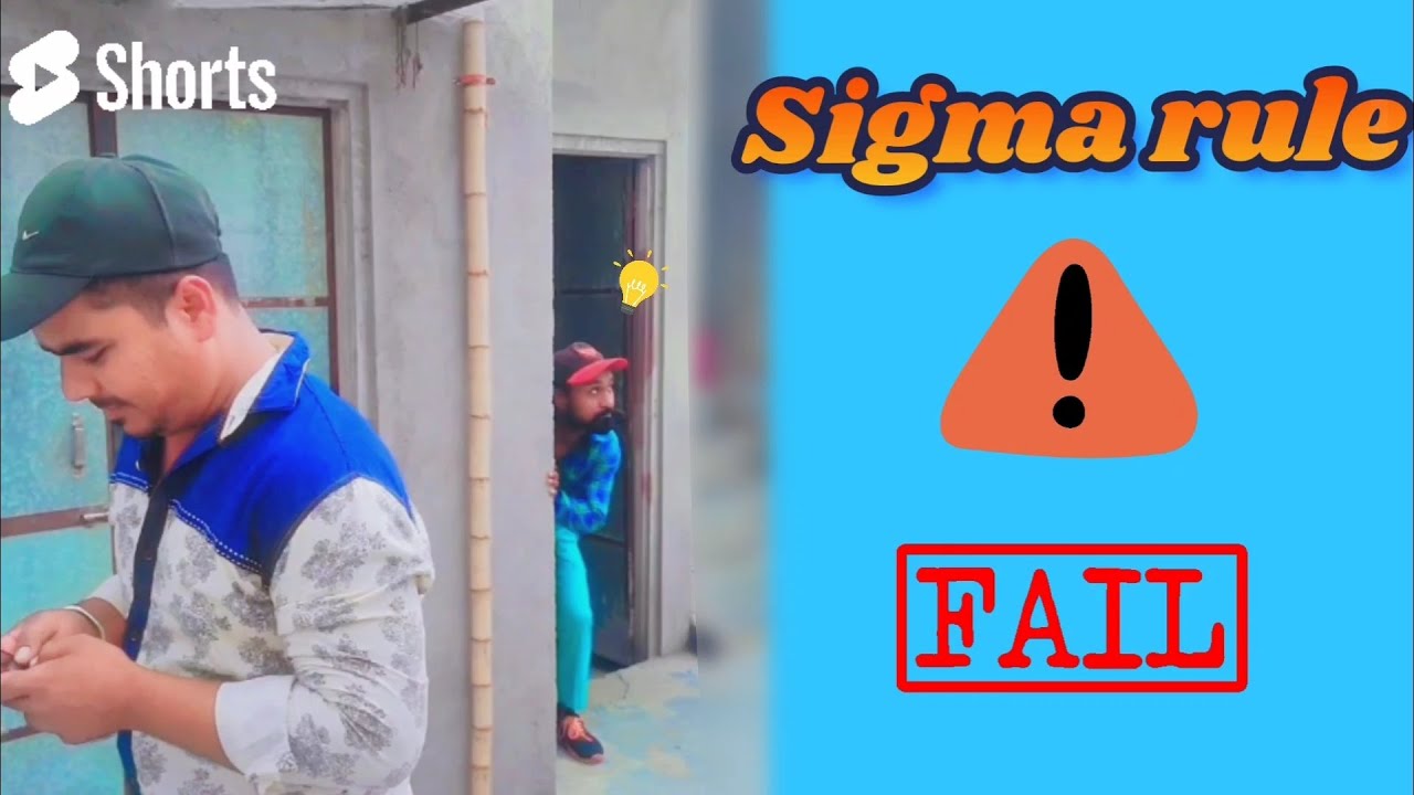 Sigma Rule Fail | 🥵 #short #shorts #youtubeshorts #viral #tranding ...