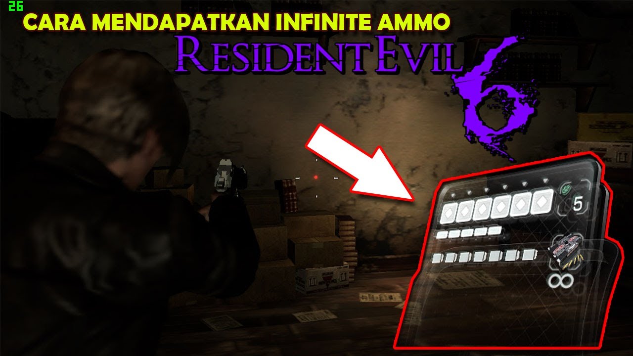 Cara Mendapatkan Infinite Weapon(Unlimited Ammo) di Resident Evil 6 ...