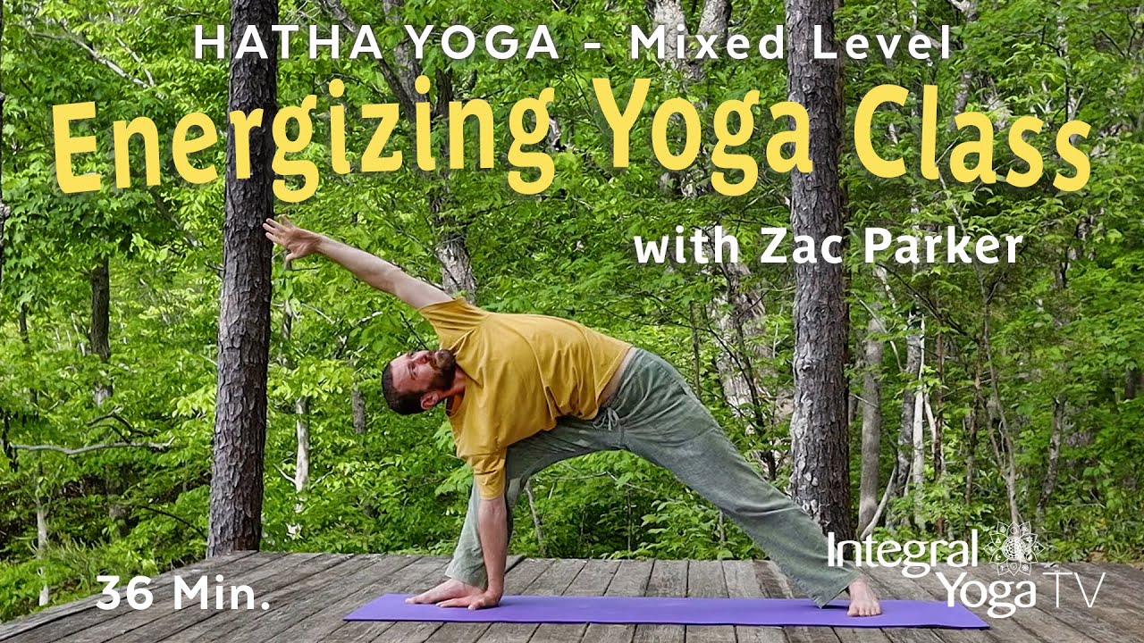 Energizing Yoga Class with Zac: Mixed Level - YouTube