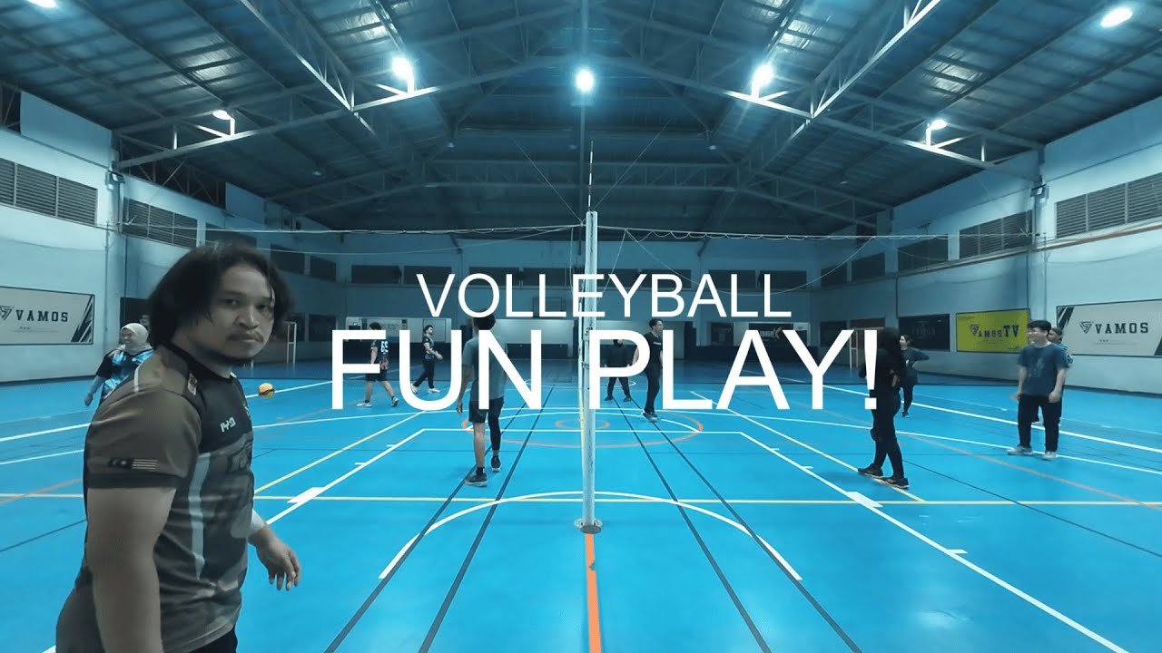Volleyball Fun Play #1 - YouTube