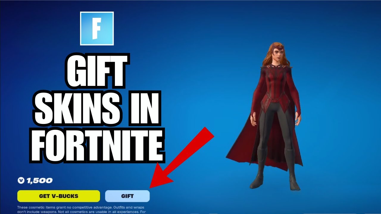 How to Gift Skin to Friends on Fortnite 2024 (QUICK & EASY!) - YouTube