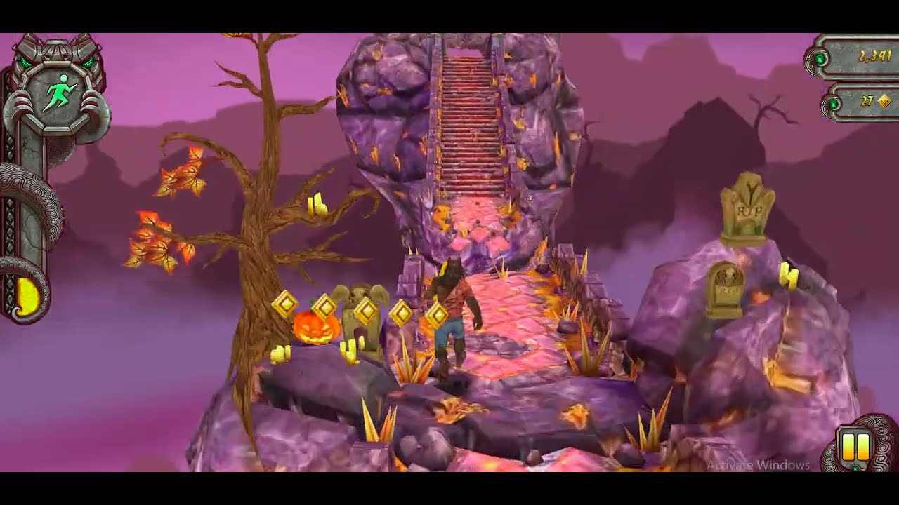 Temple Run x2 Speed Ultra Hd Spooky Summit Full Video GamePlay Online ...