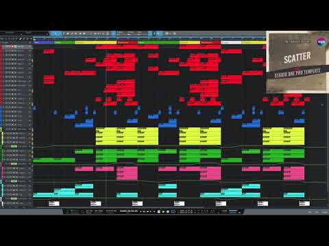 Studio One Pro Template Scatter (Pop) #studioonetemplate #studioone #PreSonus - YouTube