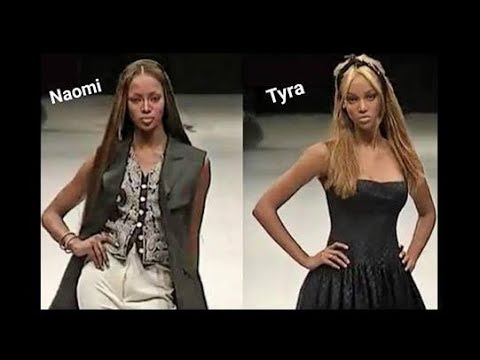 Naomi Campbell & Tyra Banks ⭐ Runway Walk