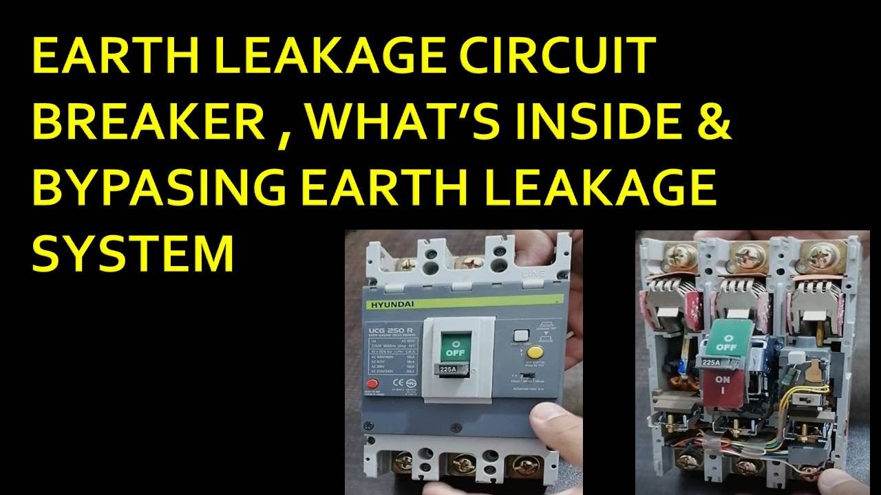 What's Inside of Earth Leakage Circuit Breaker (ELCB) , |Complete tear ...
