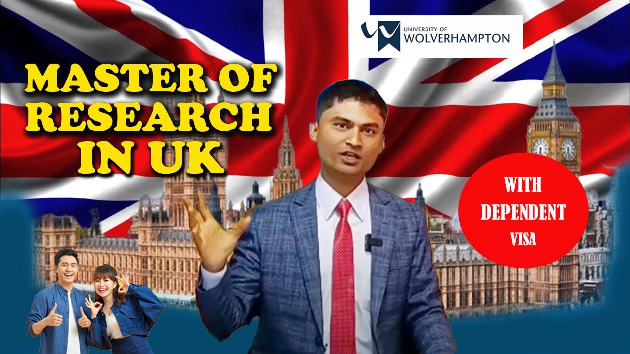 Study master of research in uk with dependent visa // study in uk - YouTube