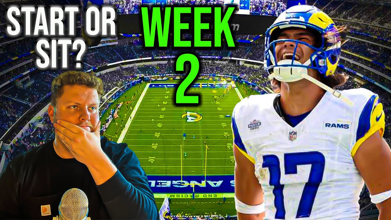 Must Start Or Sit Wide Receivers For Week 2 Fantasy Football (Every ...