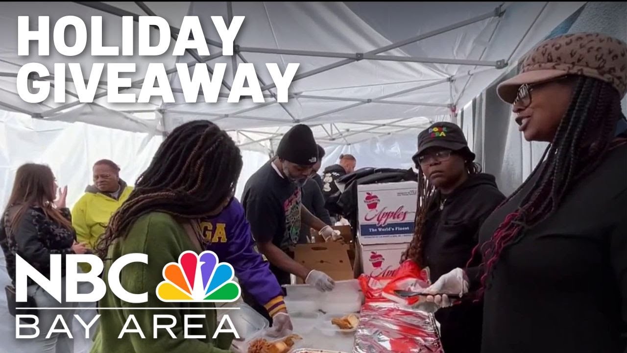 Mistah FAB holds annual holiday giveaway in Oakland - YouTube