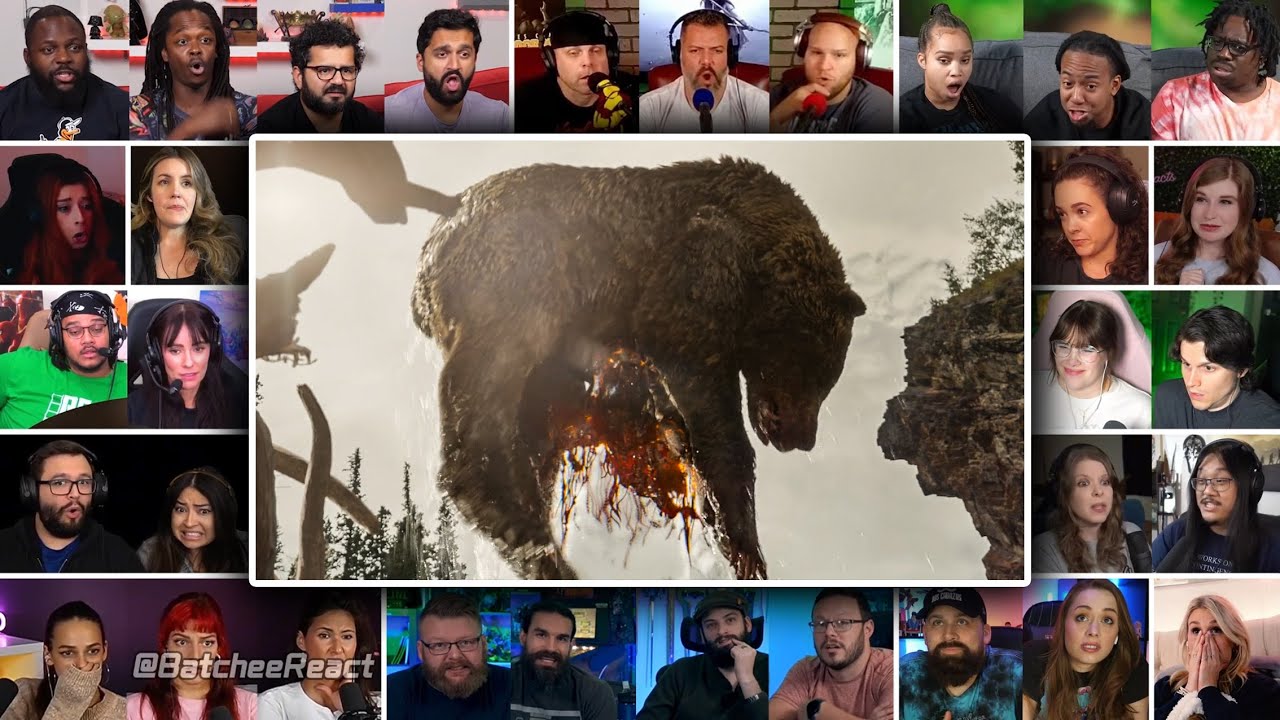 Predator vs Bear | Prey (2022) Reaction Mashup - YouTube