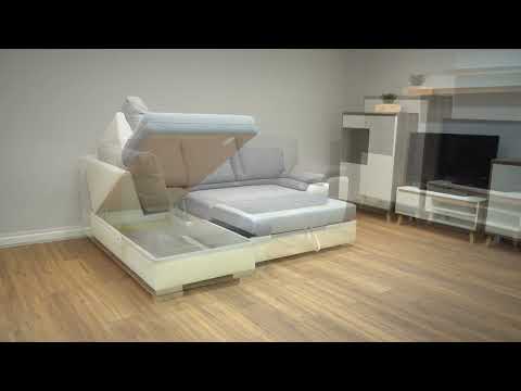 Corner Sofa Bed - TOKIO