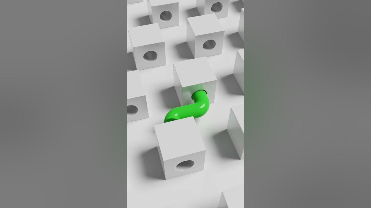 Slide through the tunnels | Motion graphics infinite loop animation #short - YouTube