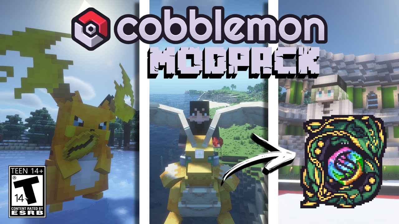 NOVO MODPACK DE COBBLEMON! (NOVAS MEGAS) - YouTube