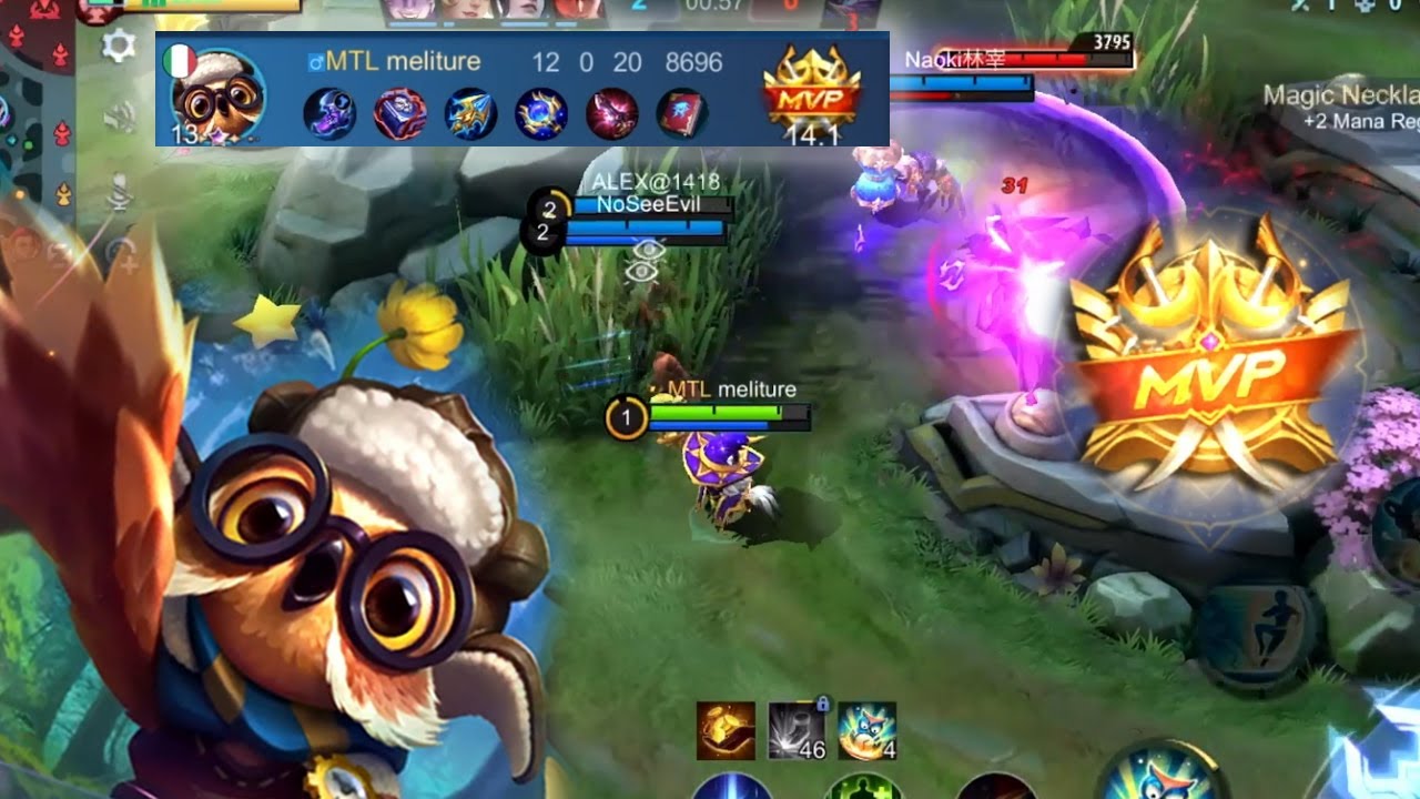 DIGGIE MLBB - MAGE BUILD - MVP - TRIPLE - Mage Build - GamePlay ...