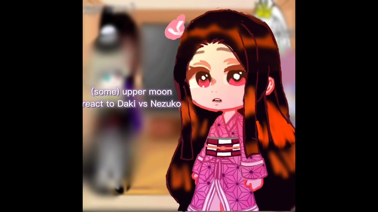 (some) upper moons react to nezuko vs daki - YouTube