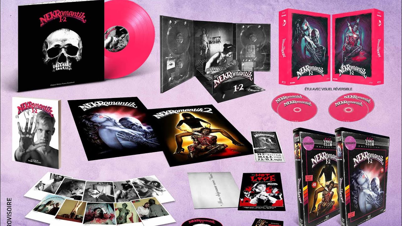 NEKRomantik 1 & 2 Blu-Ray Limited Edition ESC Distribution - YouTube