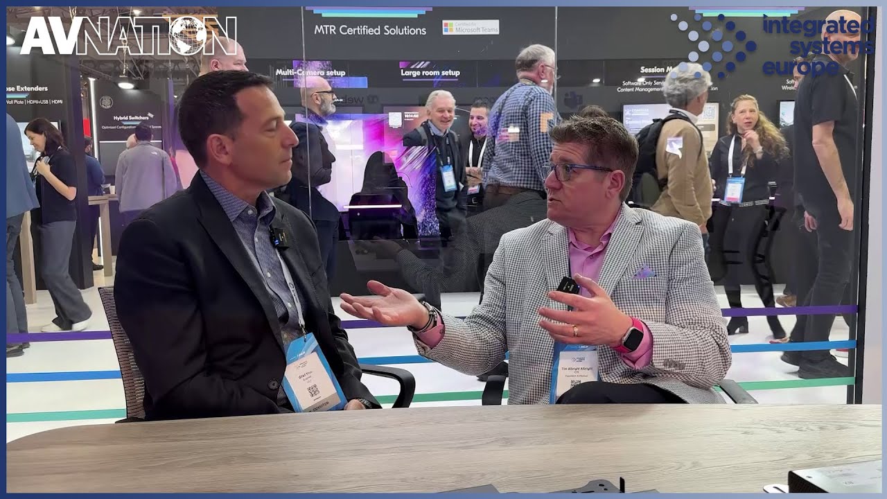 Panta Rhei: Kramer's All-in-One AV Hub Shines at ISE 2025 - YouTube