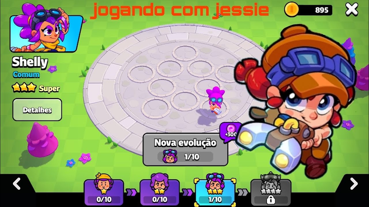 jogando squad busters com a personagem jessie - YouTube