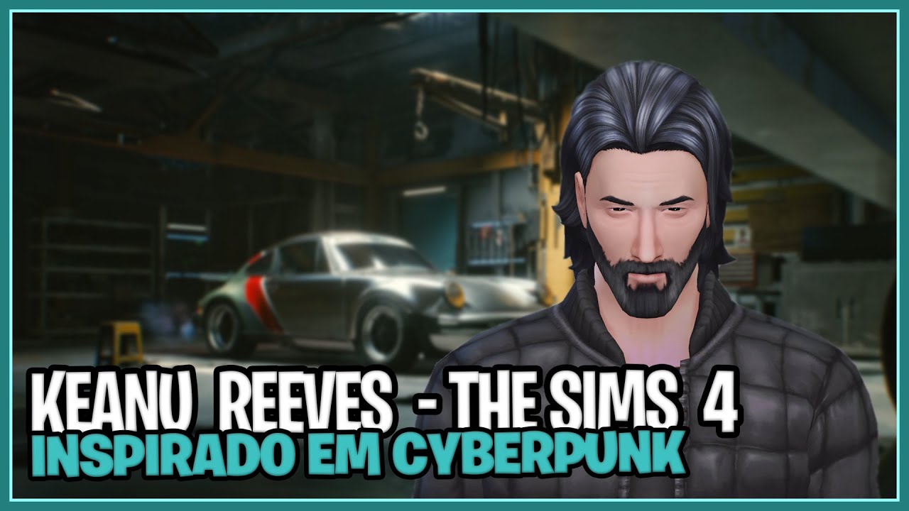 Criei o melhor Keanu Reeves no The Sims 4 e olha como ficou! - YouTube