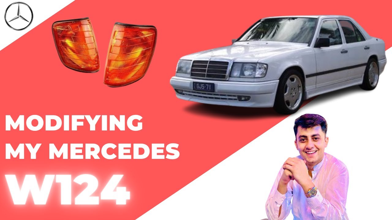 Ultimate Mercedes W124 Modification || Installing new indicators 🚘🔆 ...