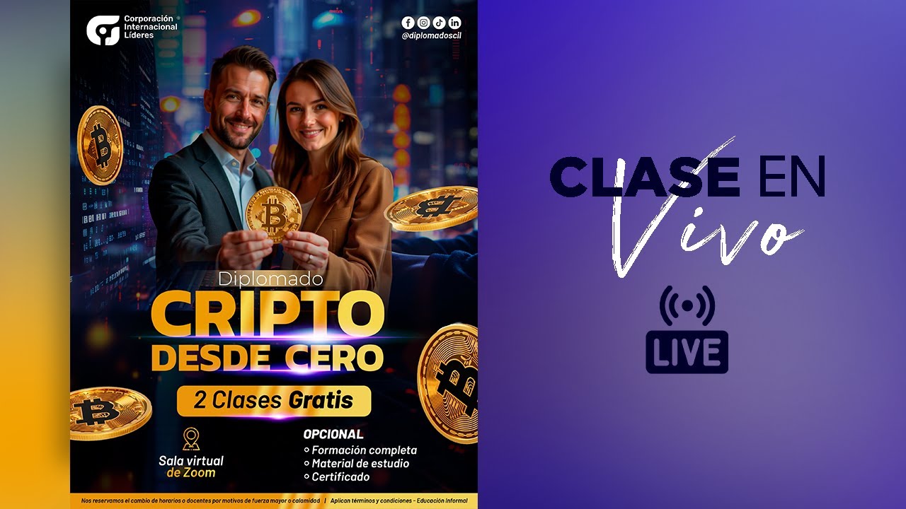 Clase 2 (Junio 11): Diplomado: Cripto desde Cero - YouTube