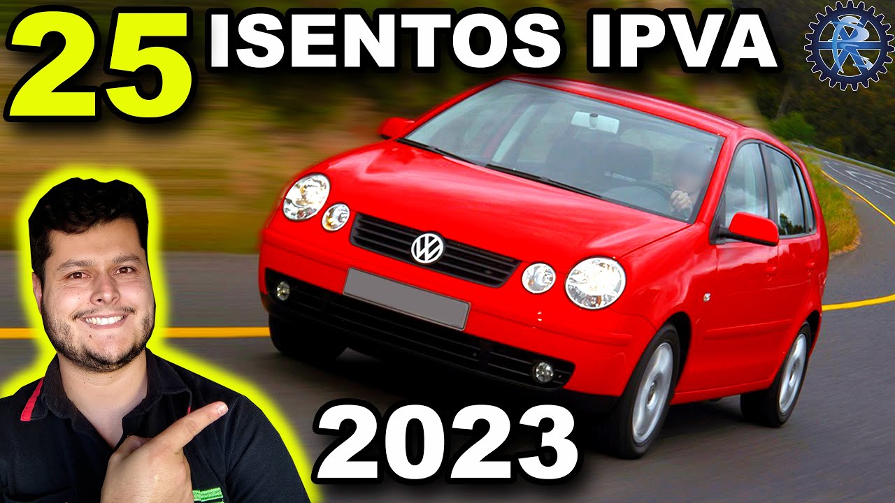 CARROS ISENTOS de IPVA em 2023 em cada estado - YouTube