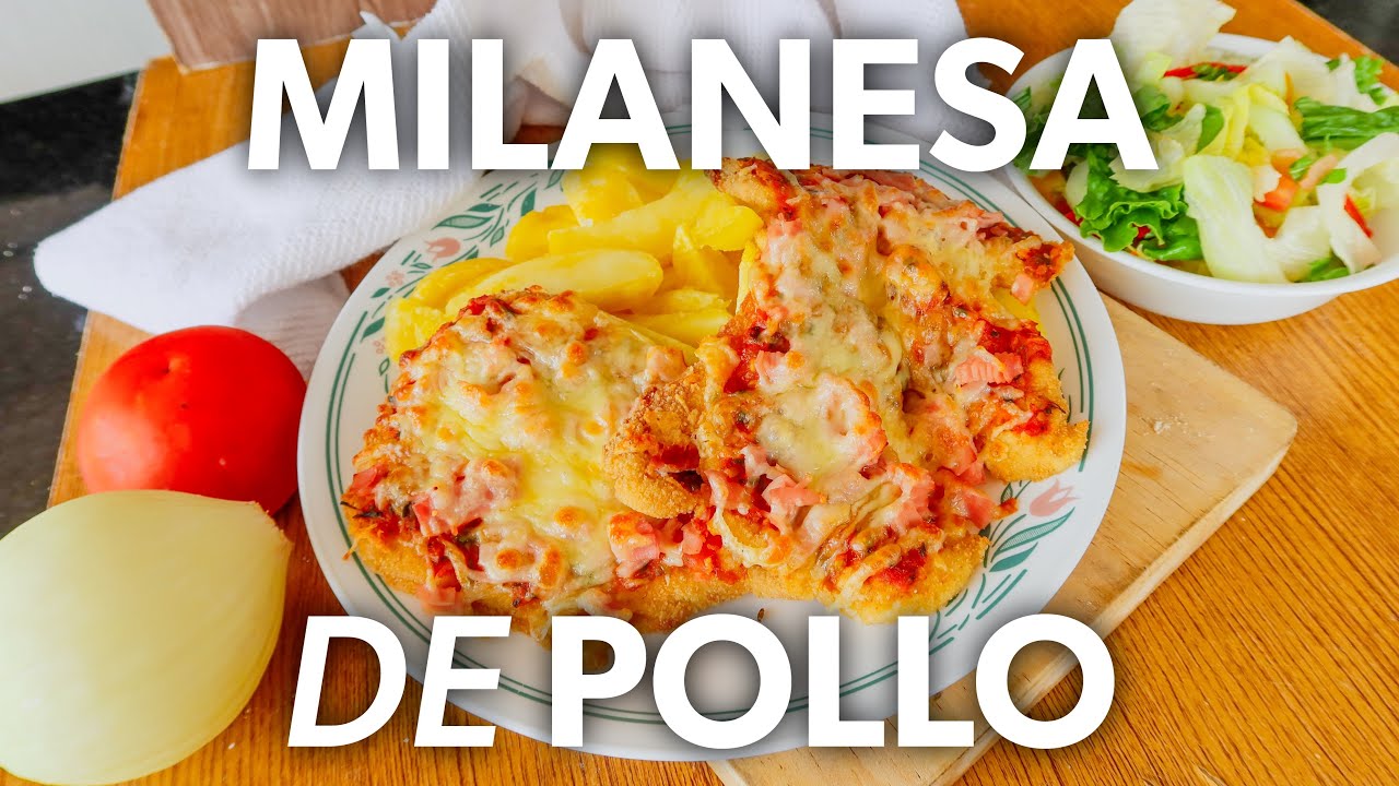 Cómo Hacer MILANESA de POLLO (a la Napolitana) 🍗🤤 - YouTube