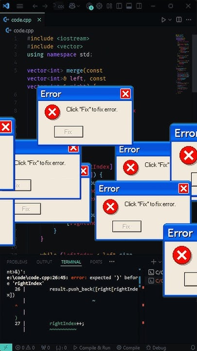 Learn Merge Sort for no reason #coding #codingtutorial #programming # ... Learn Merge Sort for no reason #coding #codingtutorial #programming # ...