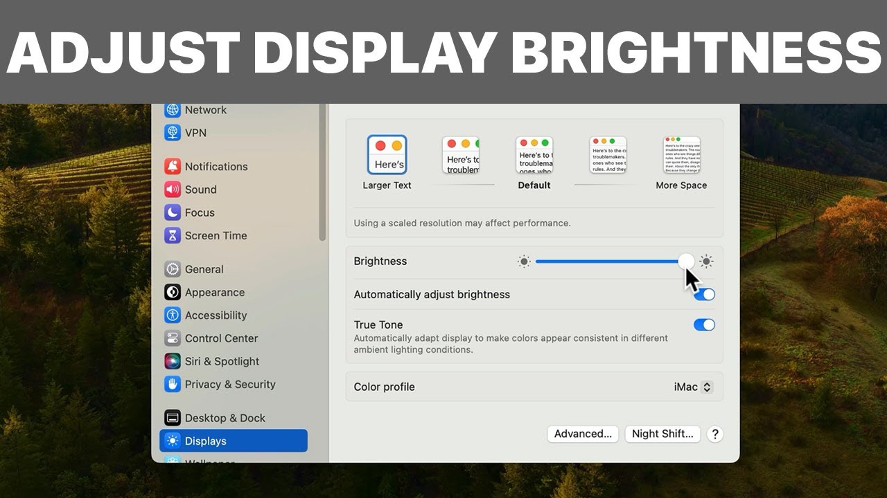How to Change Display Brightness on Mac (Tutorial) - YouTube
