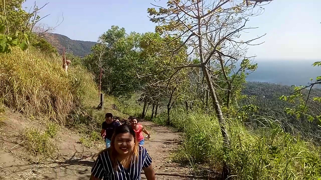 Walkway to the Old Volcano and Station of the Cross Camiguin - YouTube
