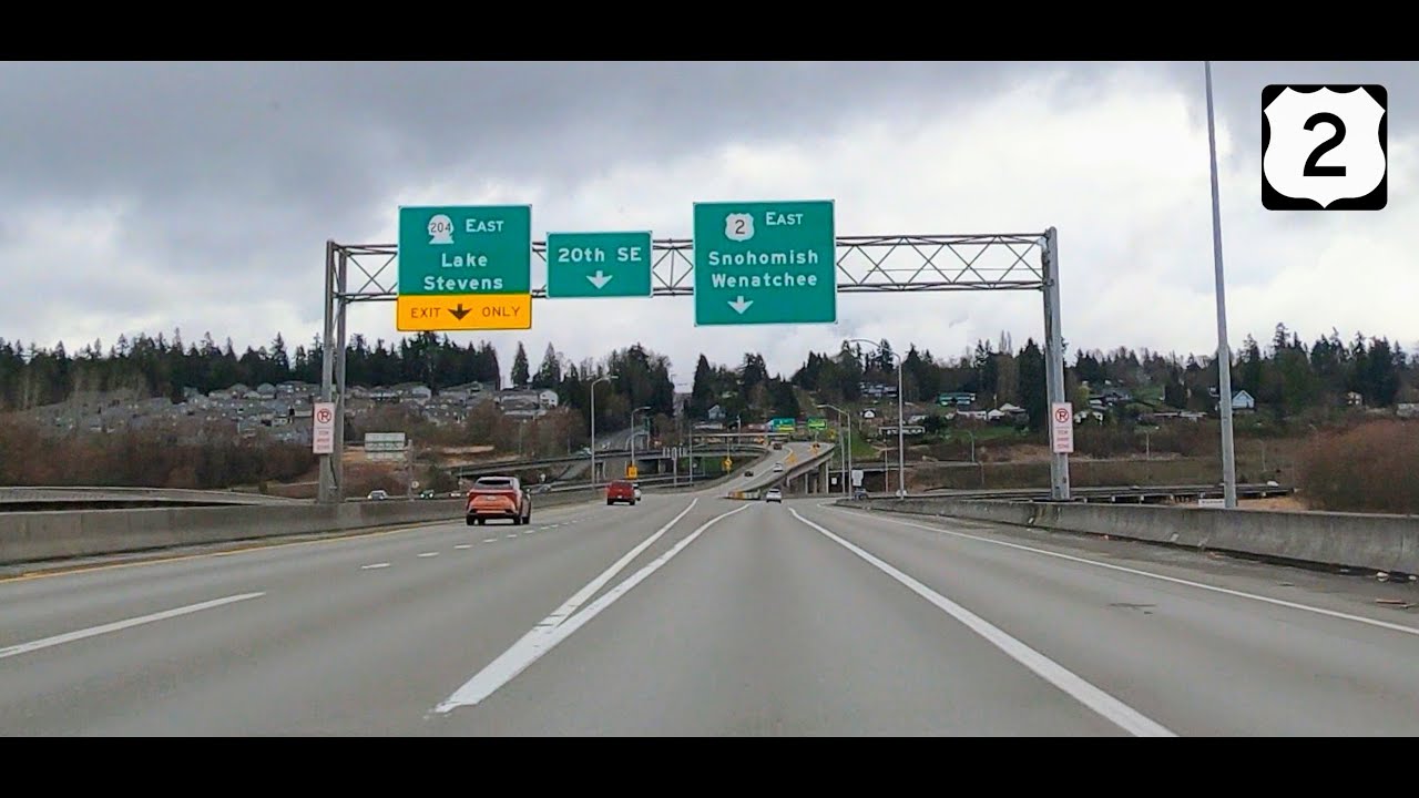 [2023/68] US Route 2 - Everett to Skykomish, Washington (towards ...