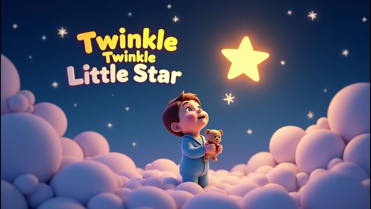 Twinkle Twinkle Little Star | Popular Nursery Rhyme for Kids | 3D ...