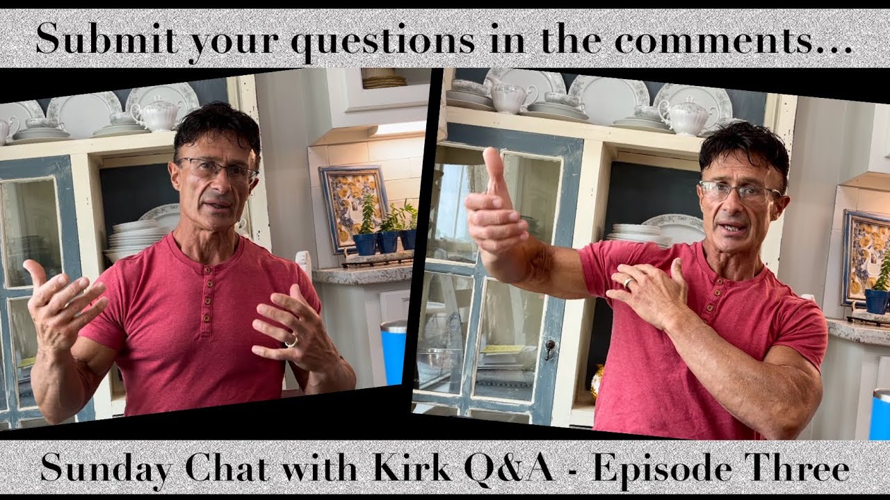 EPISODE 3 - ☕️ Sunday Chat with Kirk Q&A ! Submit questions and Kirk ...