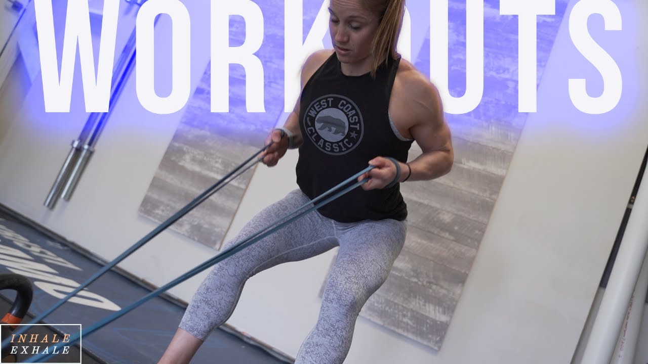 Kristi Eramo | MY WEEK OF WORKOUTS! FROM BENCH TO SPRINTS! - YouTube