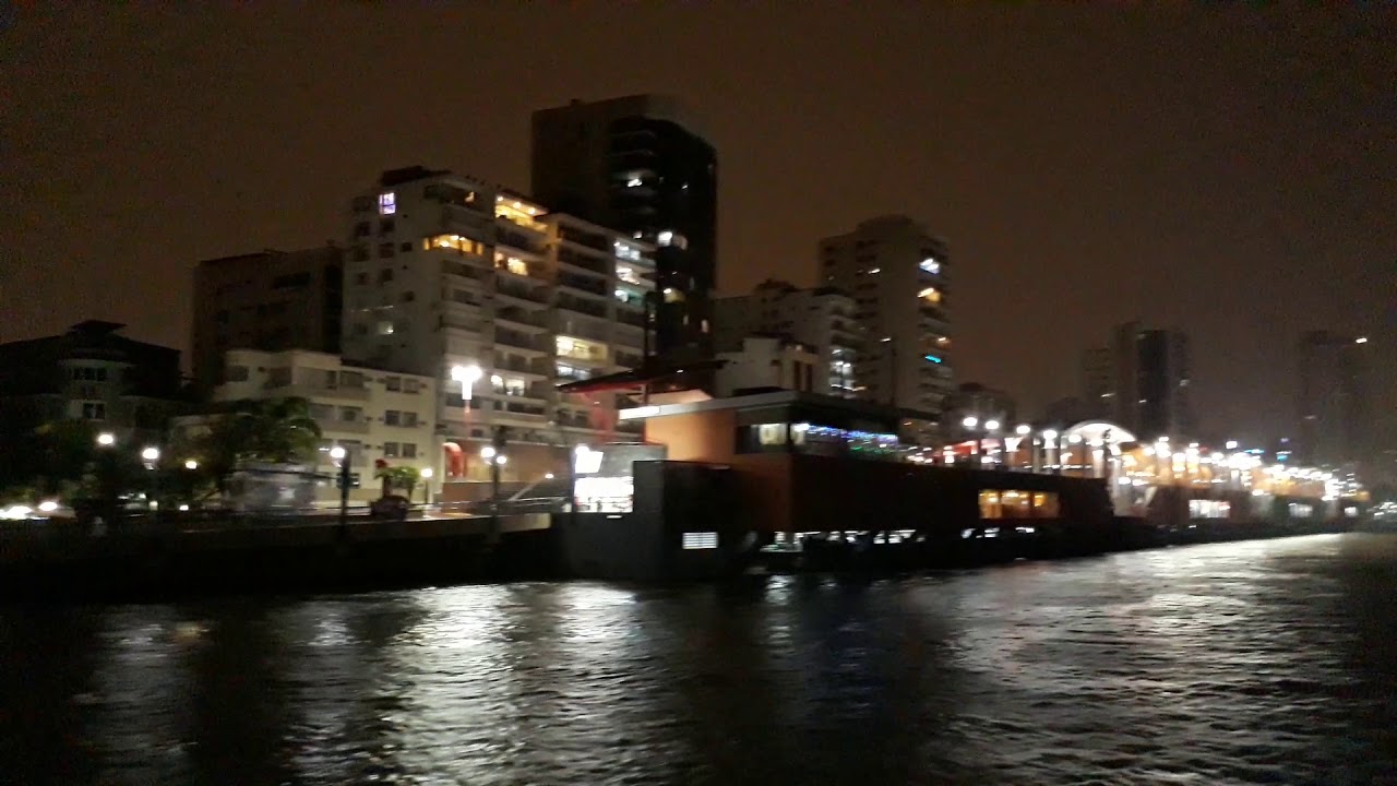 Paseo fluvial por el Río Guayas - YouTube
