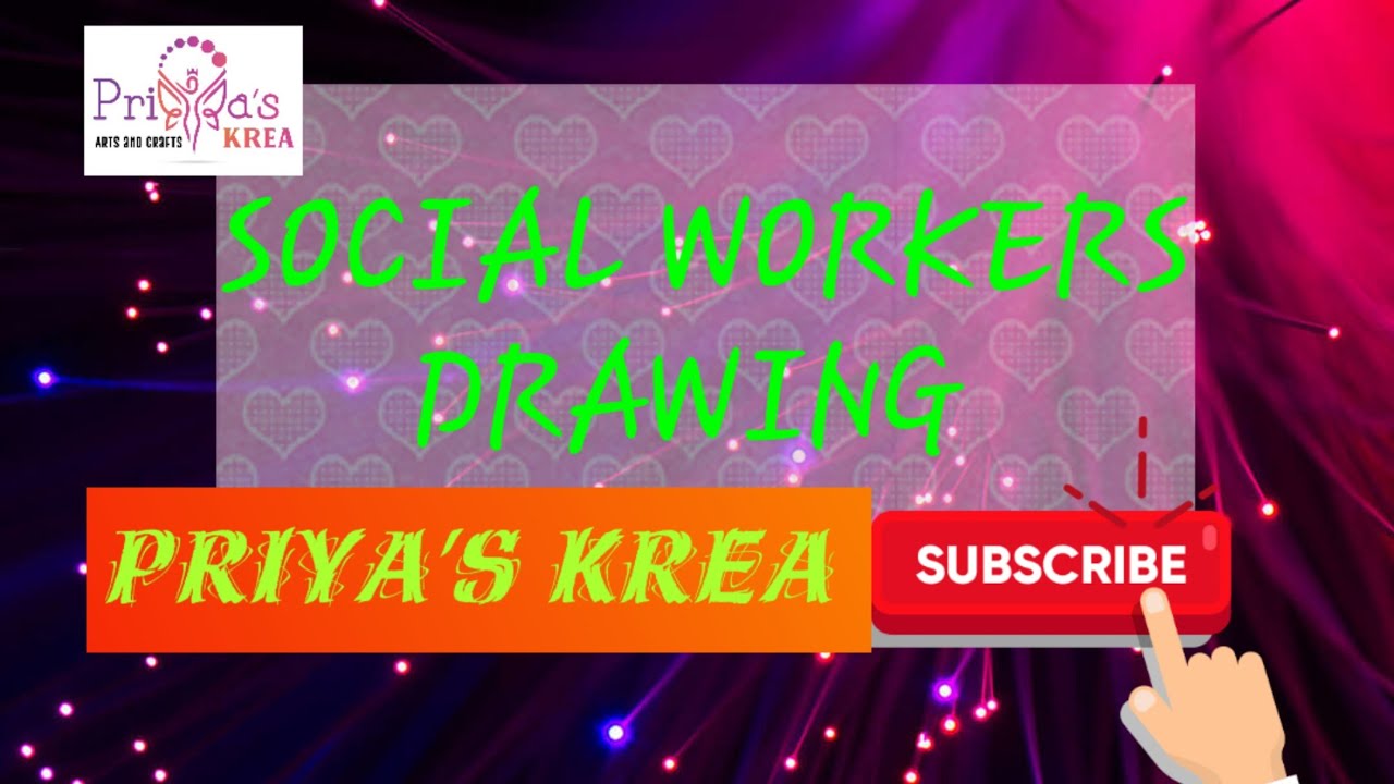HOW TO DRAW SOCIAL WORKERS DRAWING |SOCIAL WORKERS DRAWING - YouTube